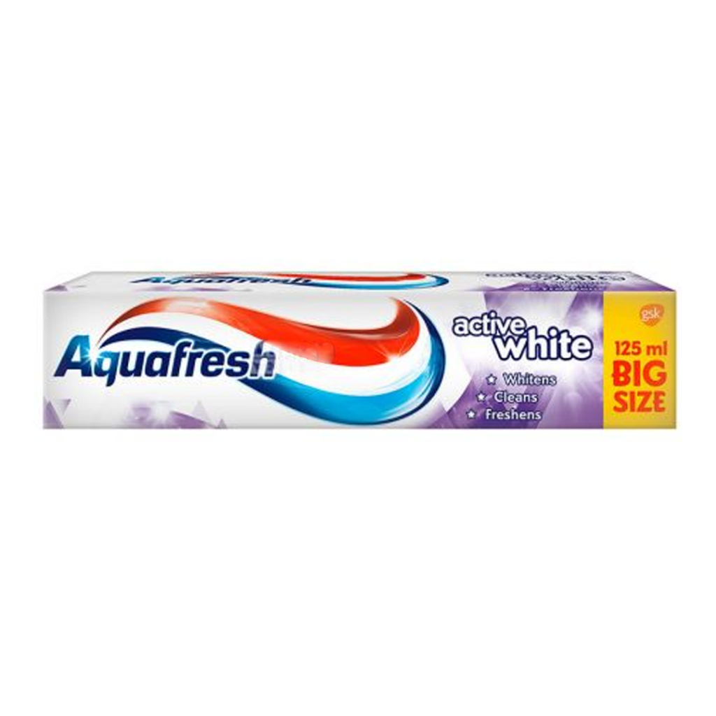 Aquafresh Active White Toothpaste – 125ml – ShopOnClick